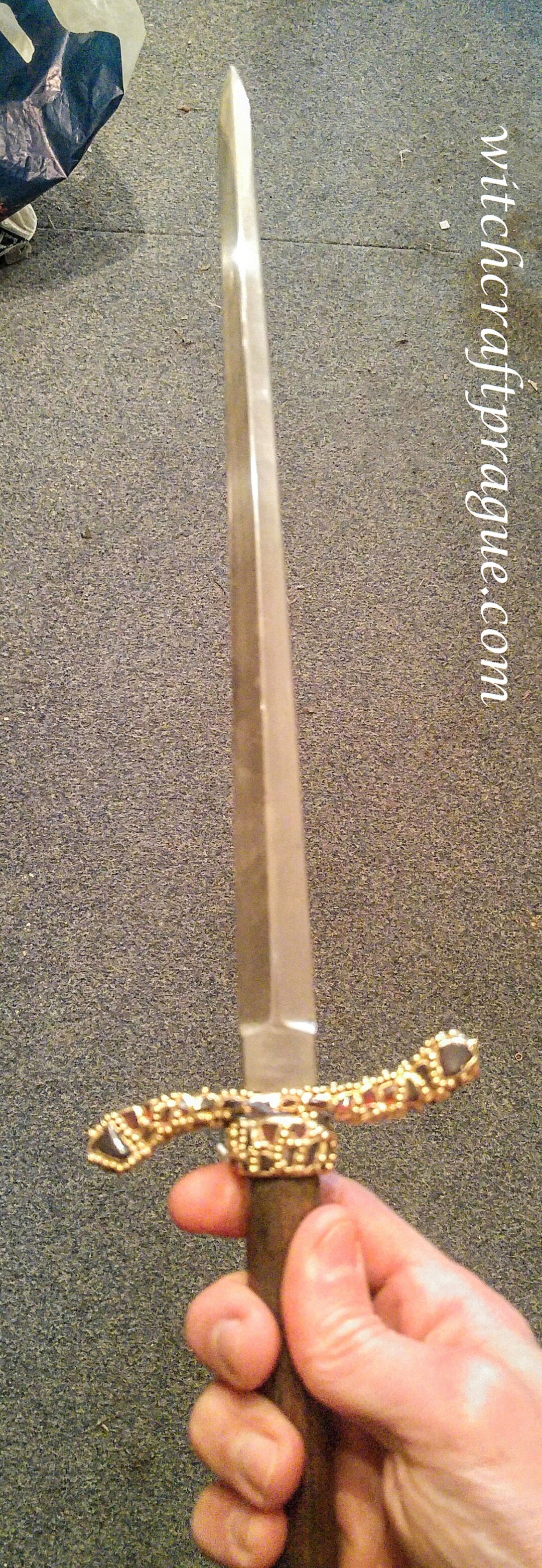 Ritual Dagger With Emerald Gemstones Atheme - Etsy