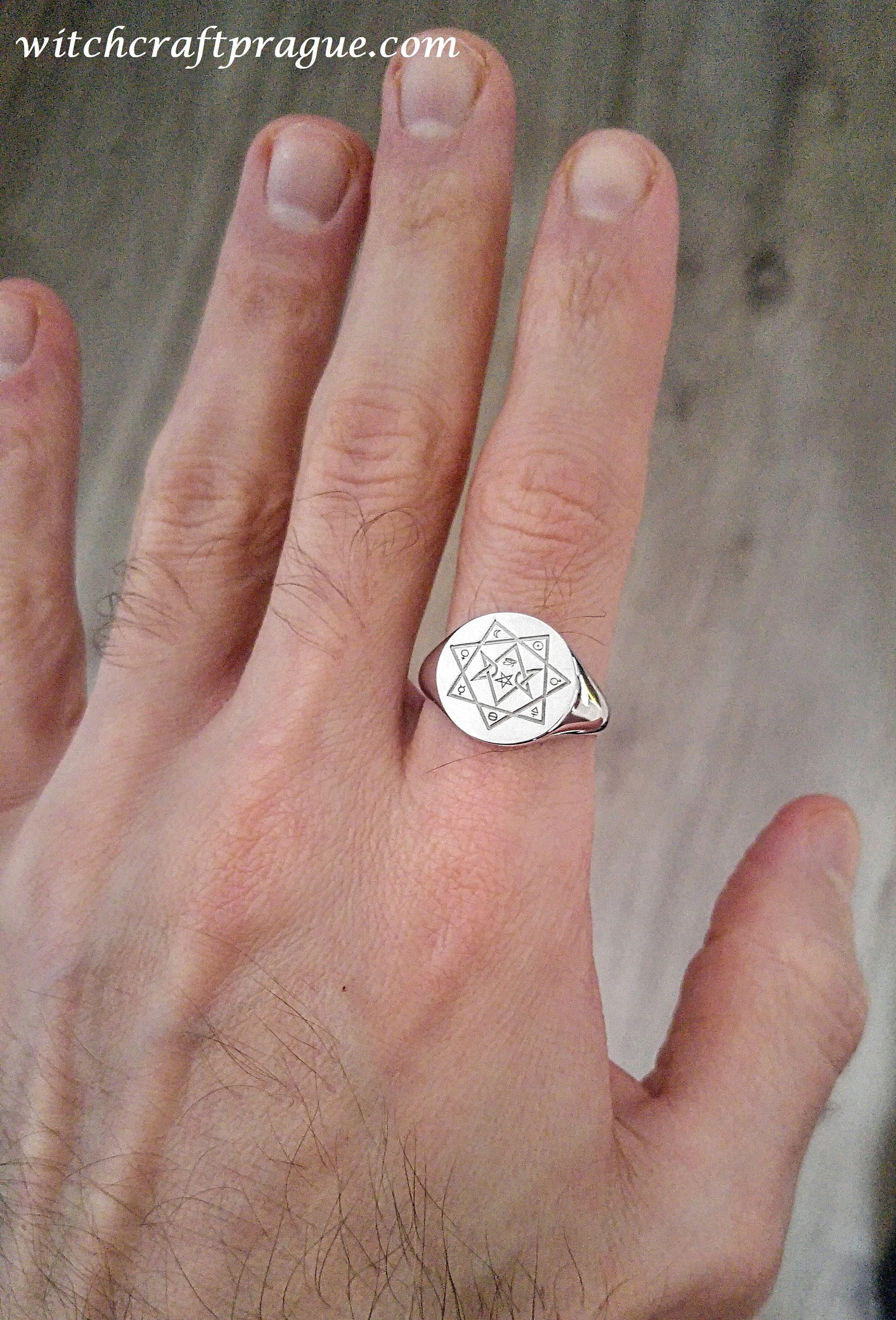 Alchemy Thelema Seal Ring Occult Amulet Witchcraft Talisman Unisex - Etsy