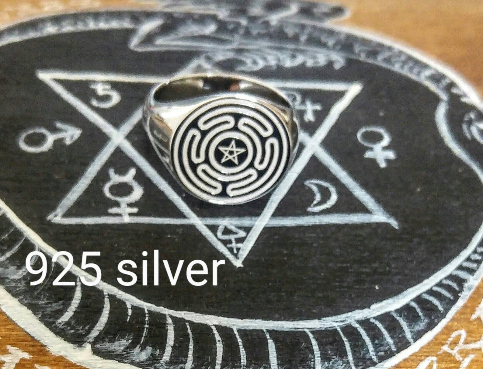 Witchcraft Hecate Seal Ring Amulet Wicca Talisman - Etsy
