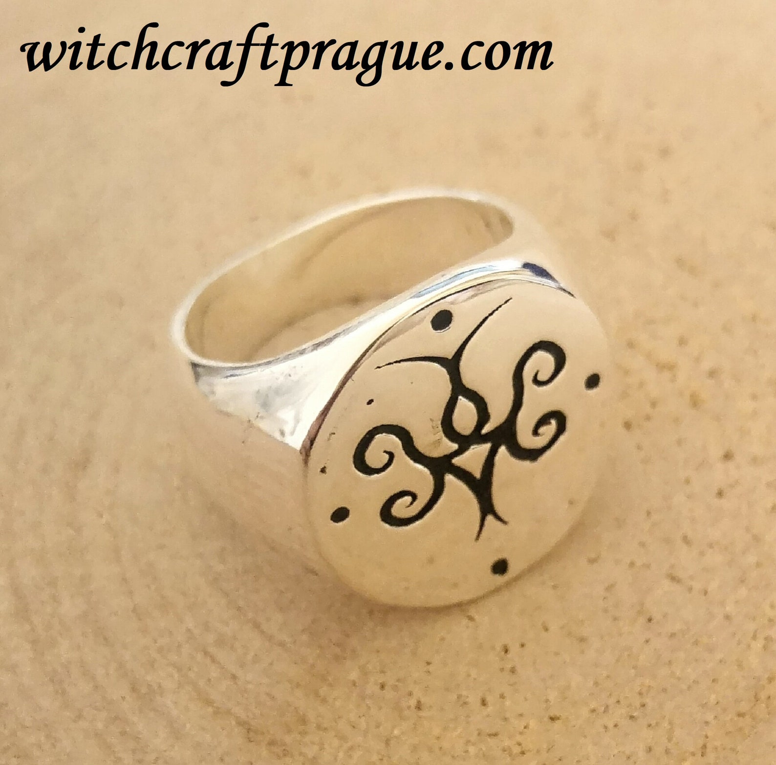 Witchcraft Sigil Ring Amulet Wicca Talisman Alchemy - Etsy
