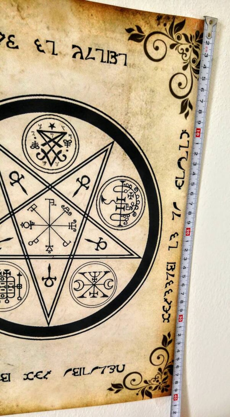 Witchcraft Alchemy Goteia Poster Dark Magic Wicca Amulet Demon - Etsy