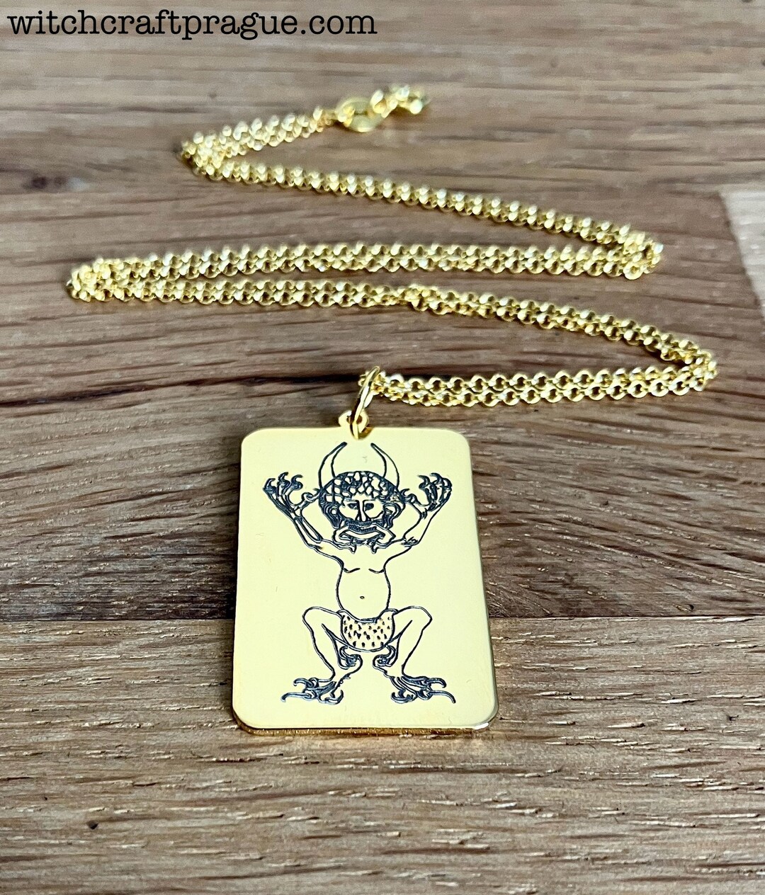 Witchcraft Lucifer Amulet for Success and Wealth Devil Talisman - Etsy