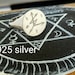 Chaos Magic Ellis Sigil Ring With Alchemy Symbols Witchcraft Amulet ...