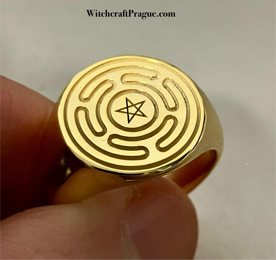 Witchcraft Hecate Seal Ring Amulet Wicca Talisman - Etsy