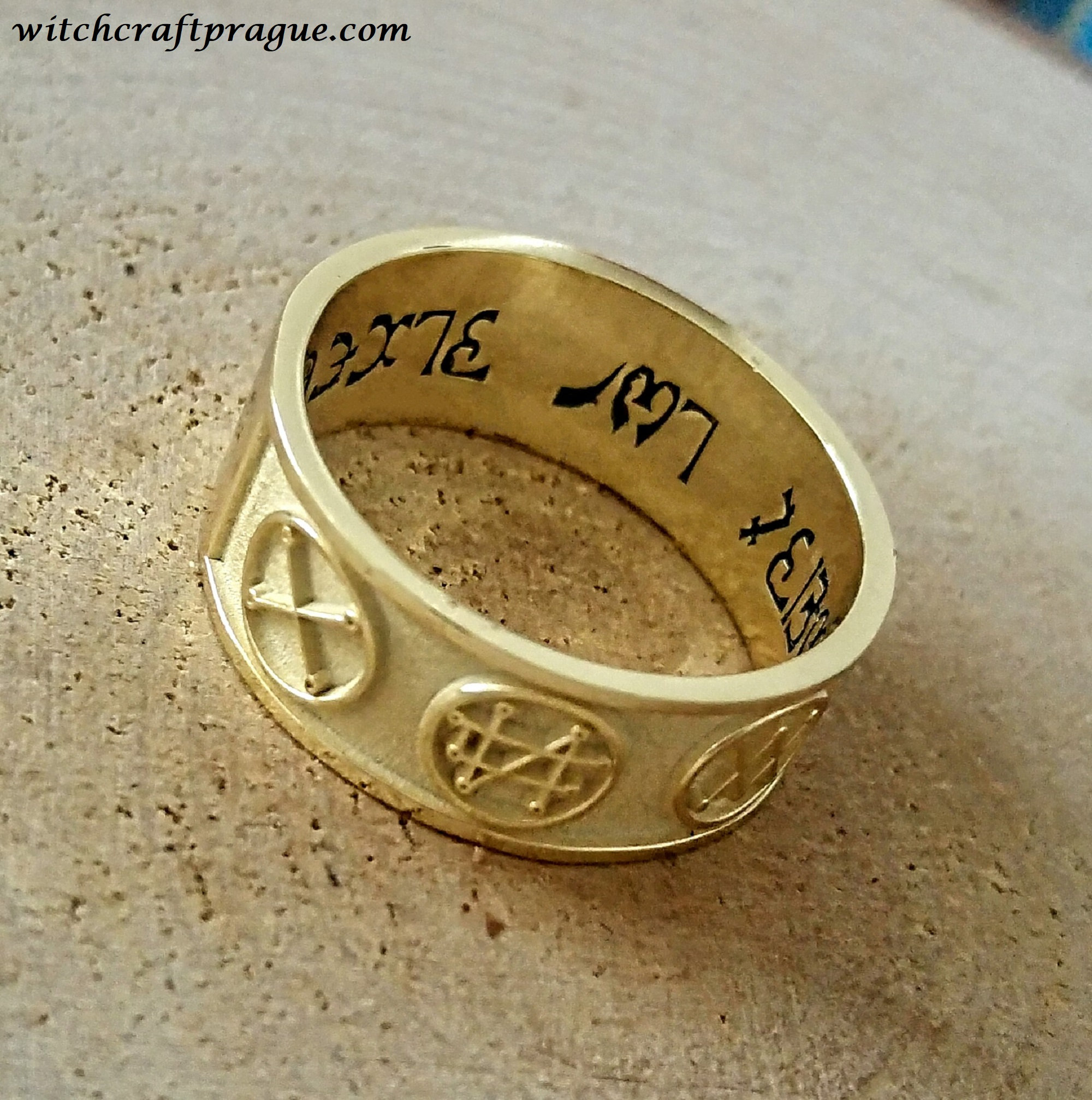 Witchcraft Archangels Ring 925 Silver Alchemy Amulet - Etsy
