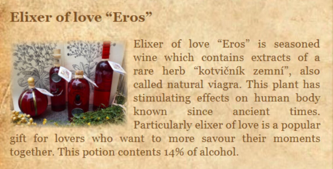 Alchemy Ancient Love Potion Witchcraft Elixir Bottle Medieval - Etsy