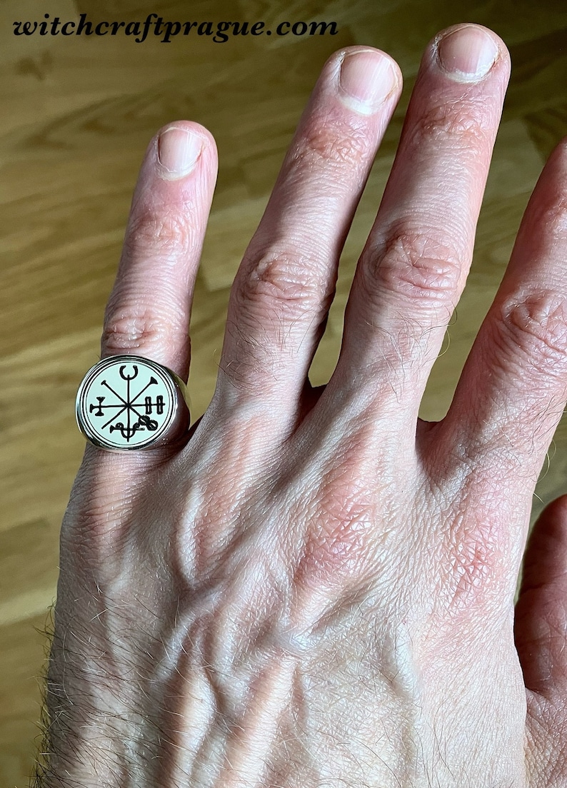 Money Amulet Ring, Wealth Talisman, Seal of Solomon Spell - Etsy