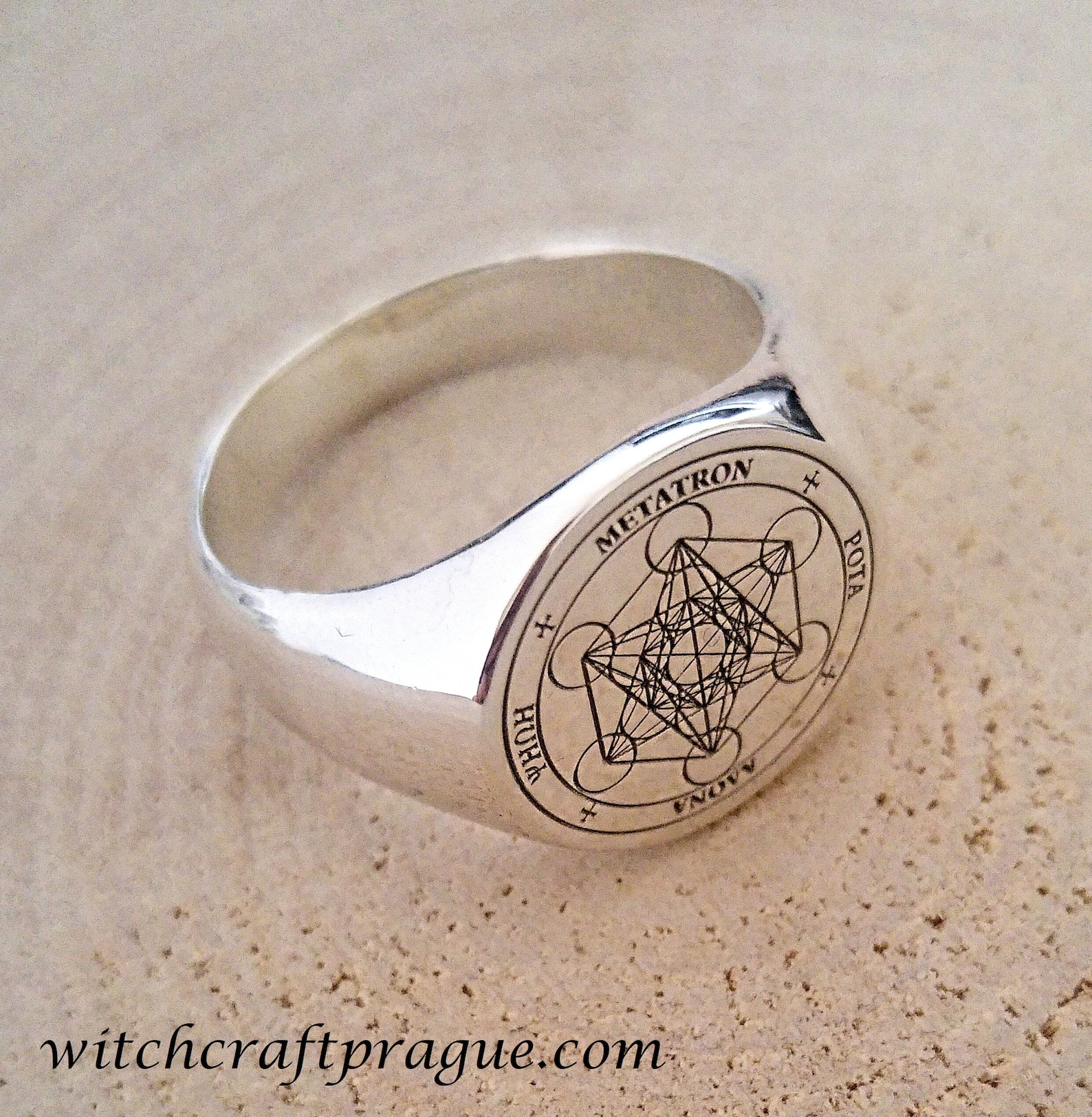 Archangel Metatron Sigil Ring Witchcraft Amulet Alchemy | Etsy