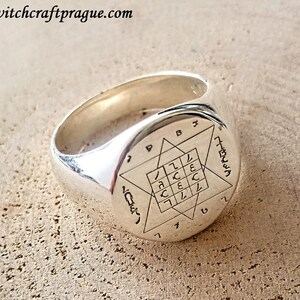 John Dee Holy Table Ring Amulet Witchcraft Talisman - Etsy