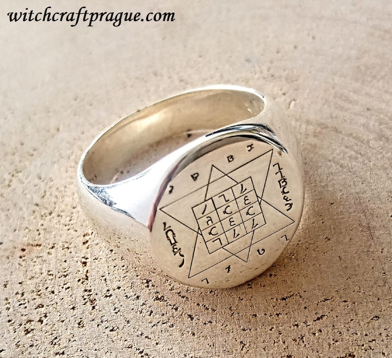 John Dee Holy Table Ring Amulet Witchcraft Talisman - Etsy