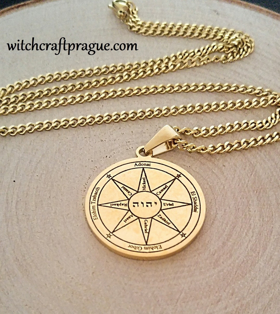 Witchcraft Archangels Necklace Alchemy Amulet Wicca Talisman - Etsy
