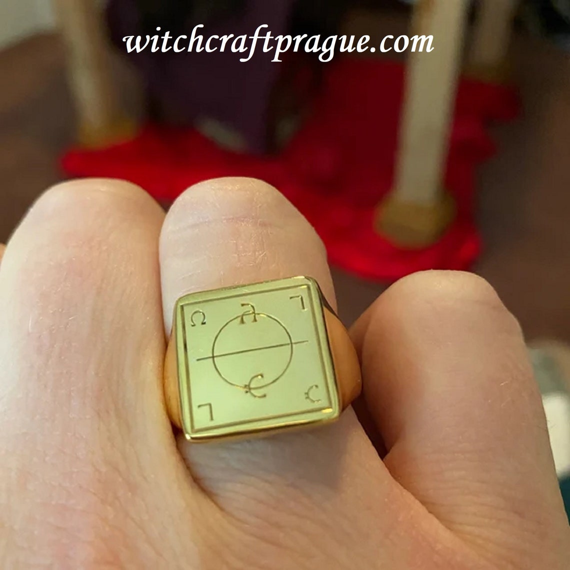John Dee PELE Ring Enochian Talisman - Etsy
