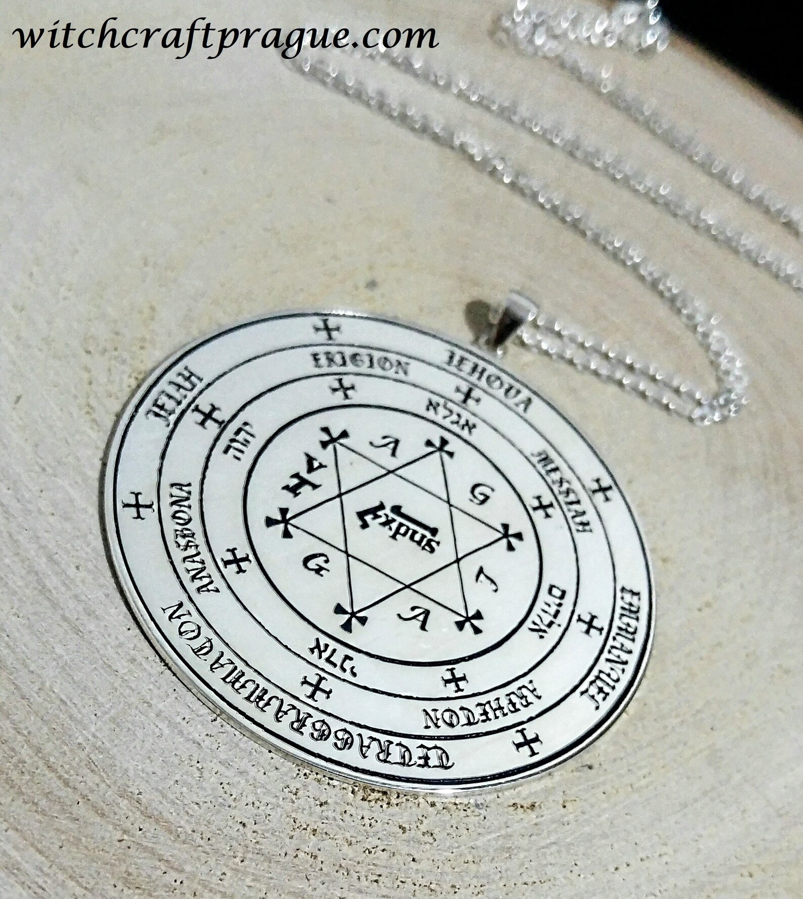 Grand Pentacle of Solomonwitchcraft Talisman - Etsy