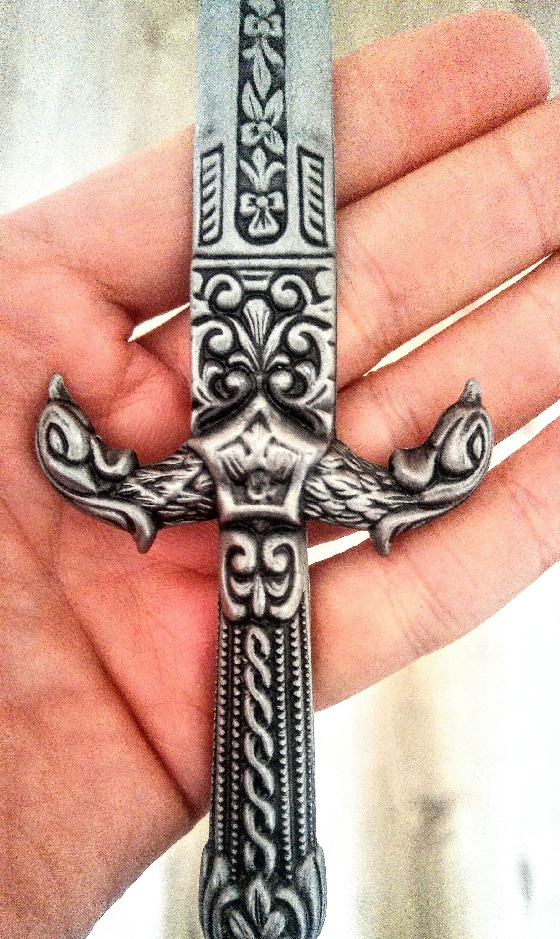 Ritual Witchcraft Dagger With Etching Alchemy Talisman Atheme - Etsy