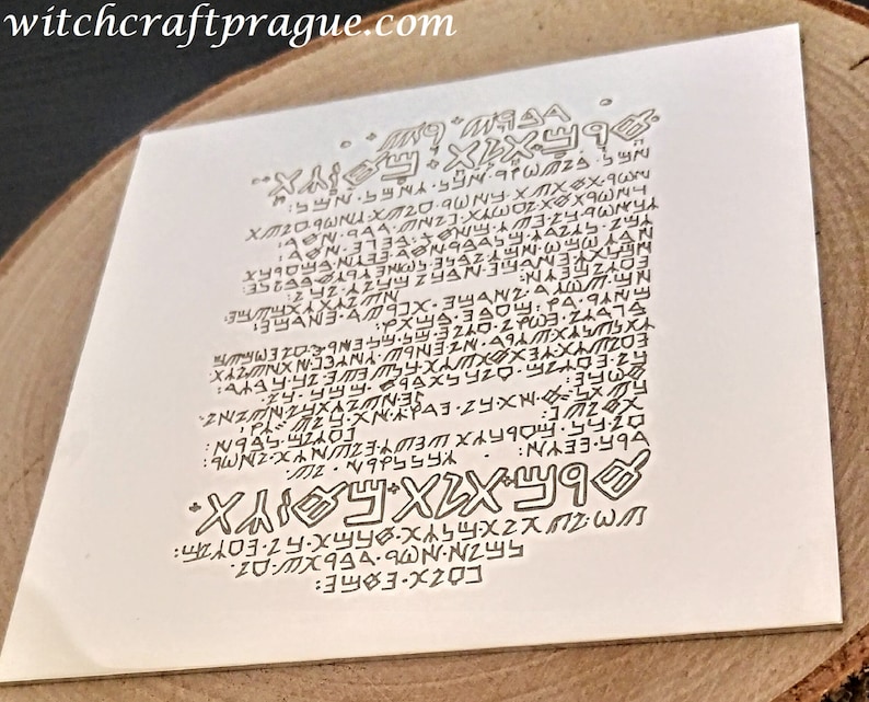 The Emerald Tablet of Hermes Poster Alchemy Talisman - Etsy