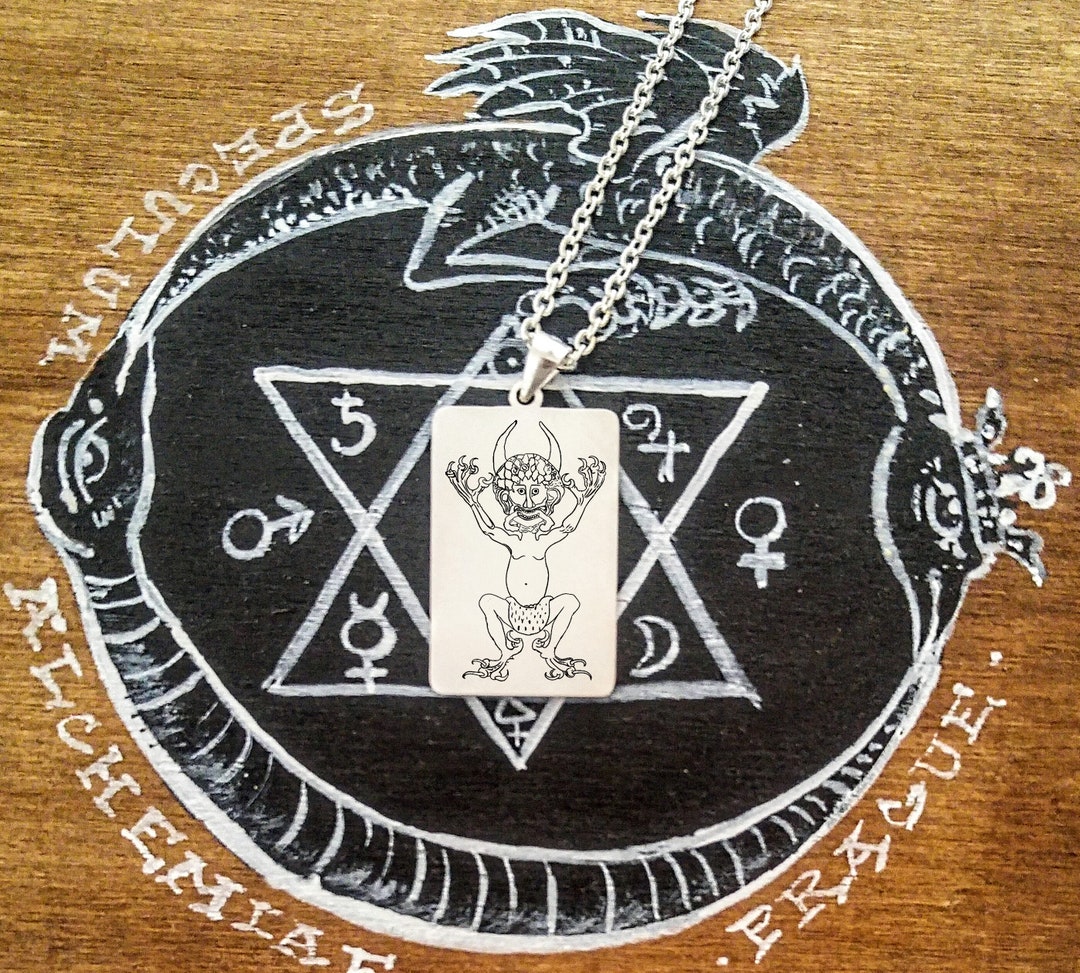 Witchcraft Lucifer Amulet for Success and Wealth Devil Talisman - Etsy