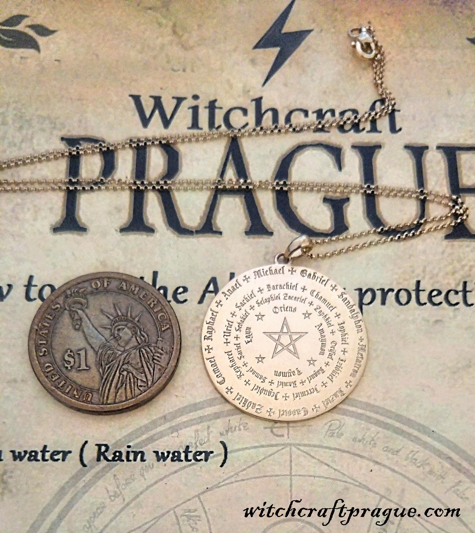 Amulet for Protection and Success, Archangels Talisman - Etsy