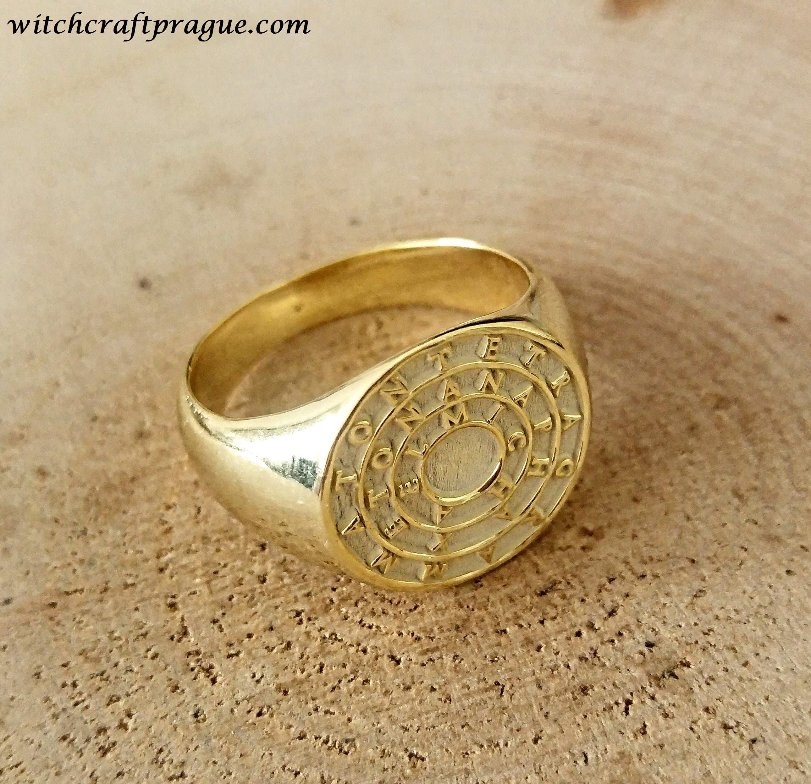 Seal of Solomon Magic Ring Goetia Amulet Witchcraft Talisman for ...