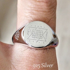 John Dee Holy Table Ring Amulet Witchcraft Talisman | Etsy