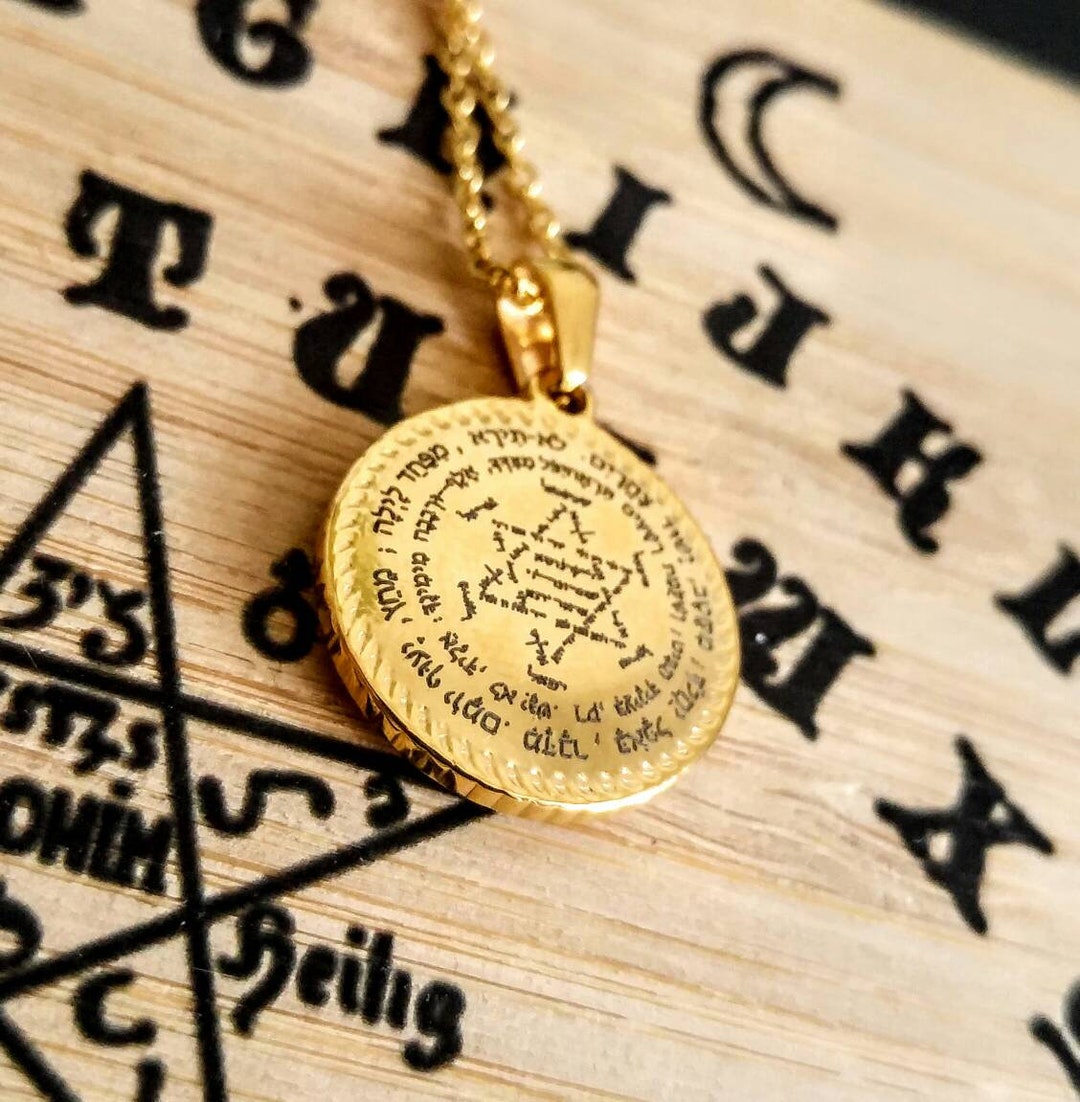 Witchcraft Amulet for Protection and Success Shemhamforash Talisman - Etsy