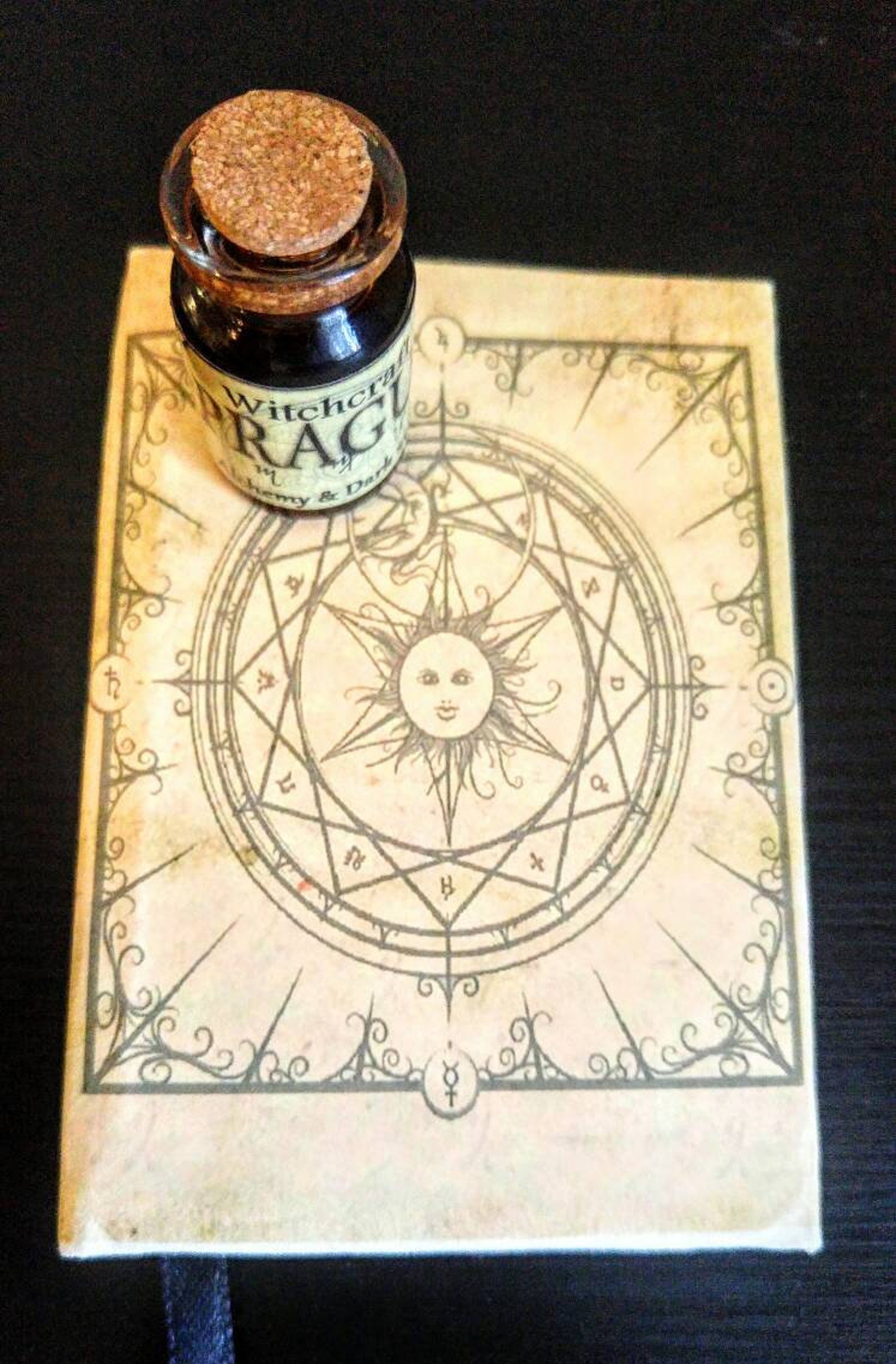 Alchemy Demons Tears Bottle Amulet Witchcraft Talisman Wicca | Etsy