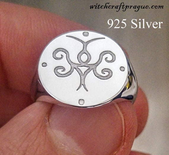 Witchcraft Sigil Ring Amulet Wicca Talisman Alchemy | Etsy
