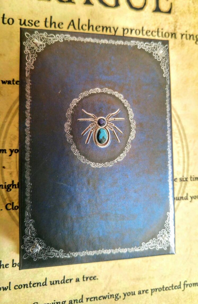 Book of Shadows Witchcraft Spell Alchemy Magic Diary Amulet - Etsy