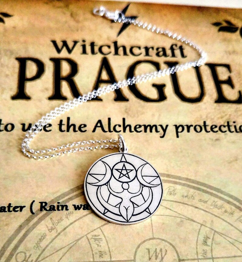 Hecate Seal Necklace Witchcraft Amulet Wicca Talisman - Etsy