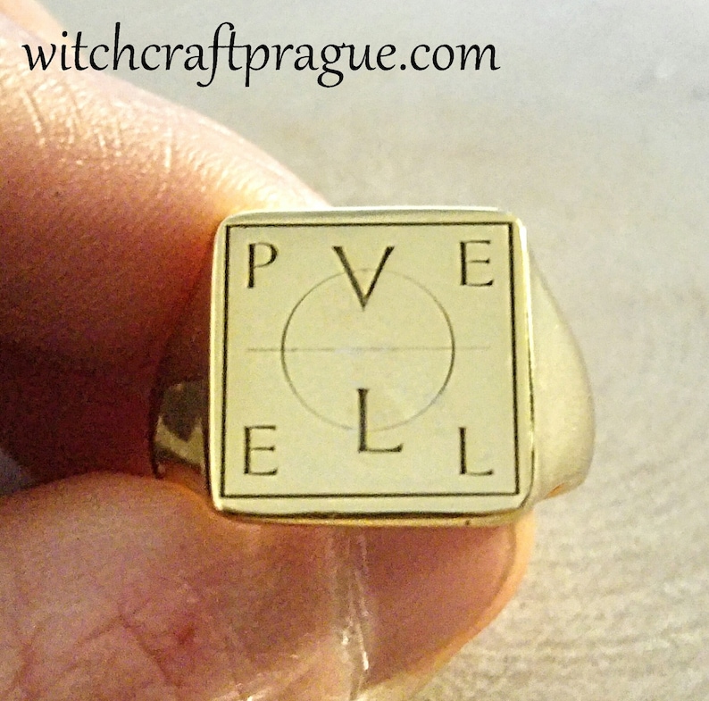John Dee PELE Ring Enochian Amulet - Etsy
