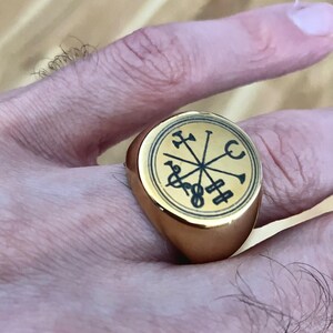 Money Amulet Ring, Wealth Talisman, Seal of Solomon Spell - Etsy
