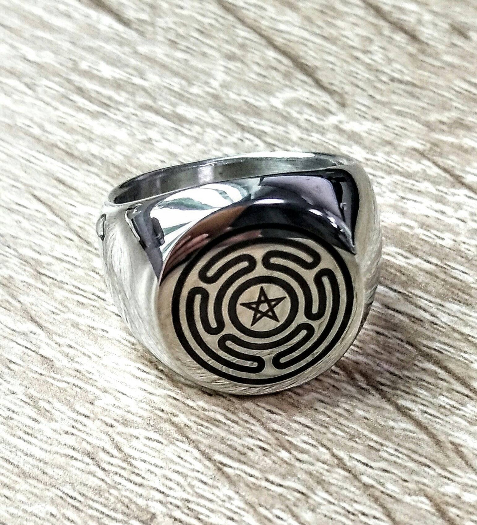 Witchcraft Hecate Seal Ring Amulet Wicca Talisman | Etsy