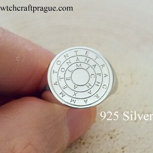 Alchemy Solomon Magic Ring Goetia Amulet Witchcraft Talisman - Etsy
