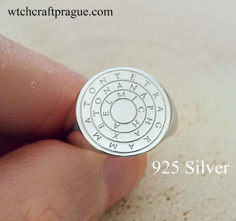 Alchemy Solomon Magic Ring Goetia Amulet Witchcraft Talisman - Etsy