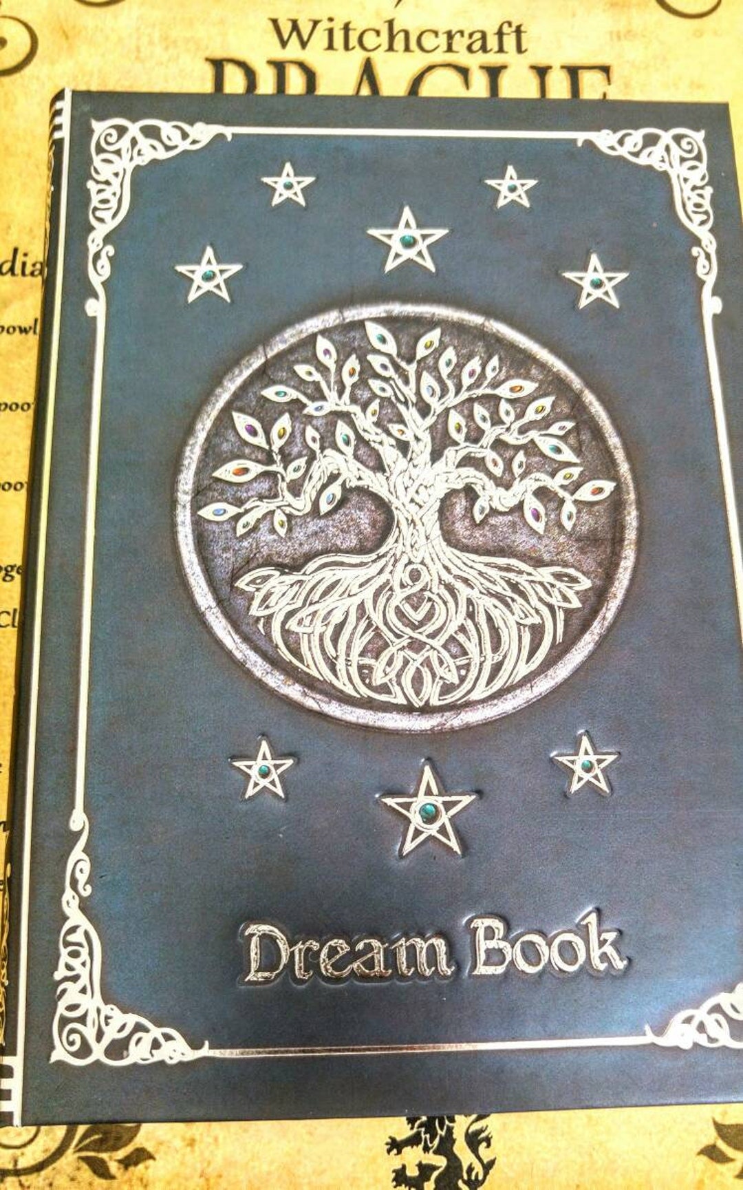 Book of Shadows Magic Spell Witchcraft Alchemy Diary Amulet - Etsy