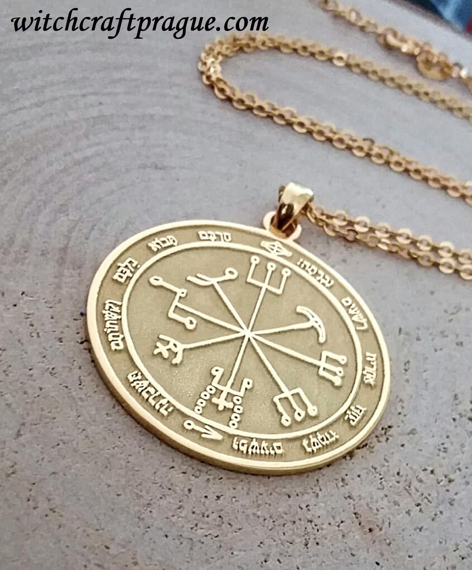 Seal of Solomon Amulet Protection Necklace - Etsy