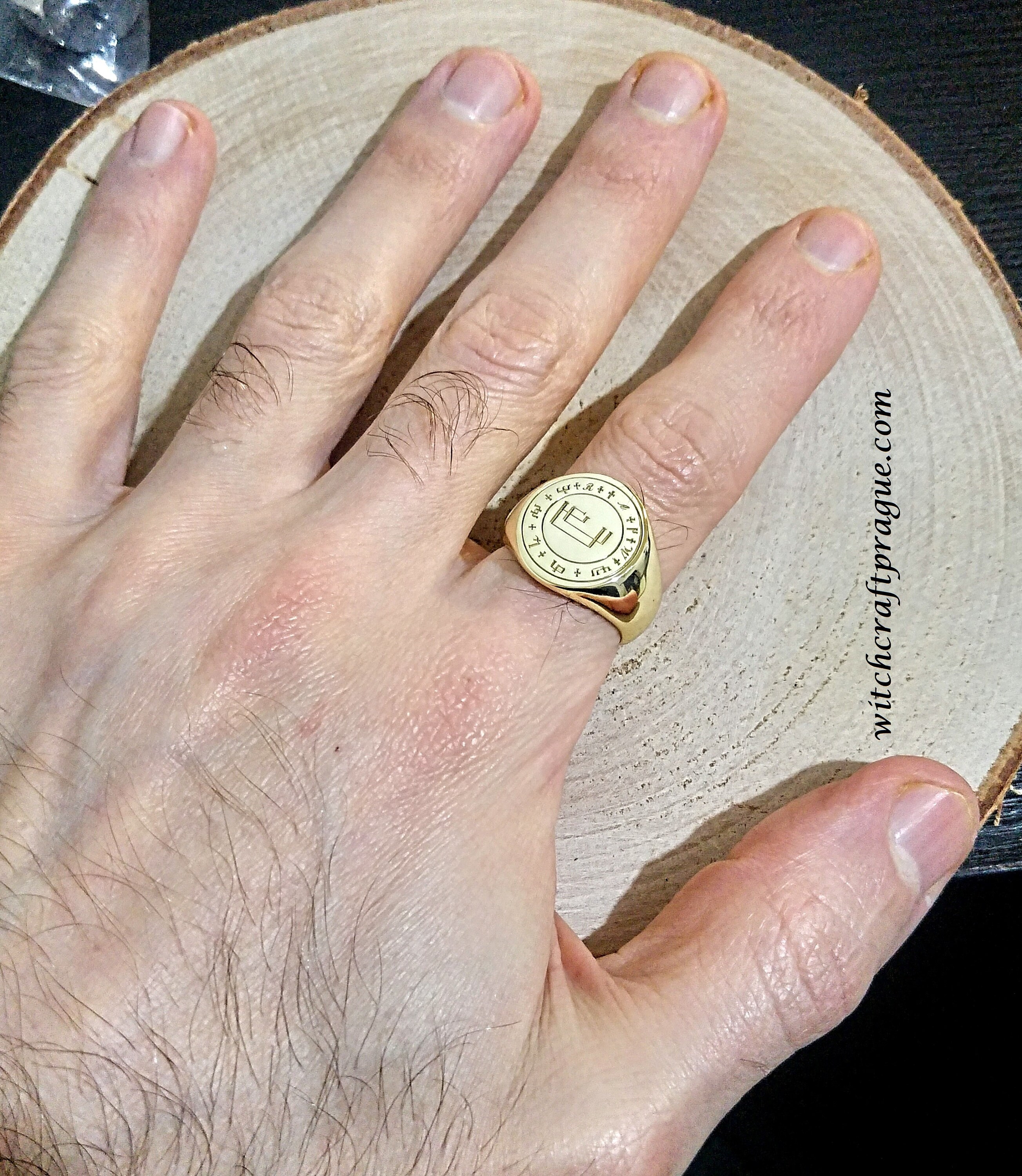 Witchcraft Olympic Spirits Ring Amulet Bethor Seal, Wealth Talisman ...