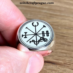 Money Amulet Ring, Wealth Talisman, Seal of Solomon Spell - Etsy