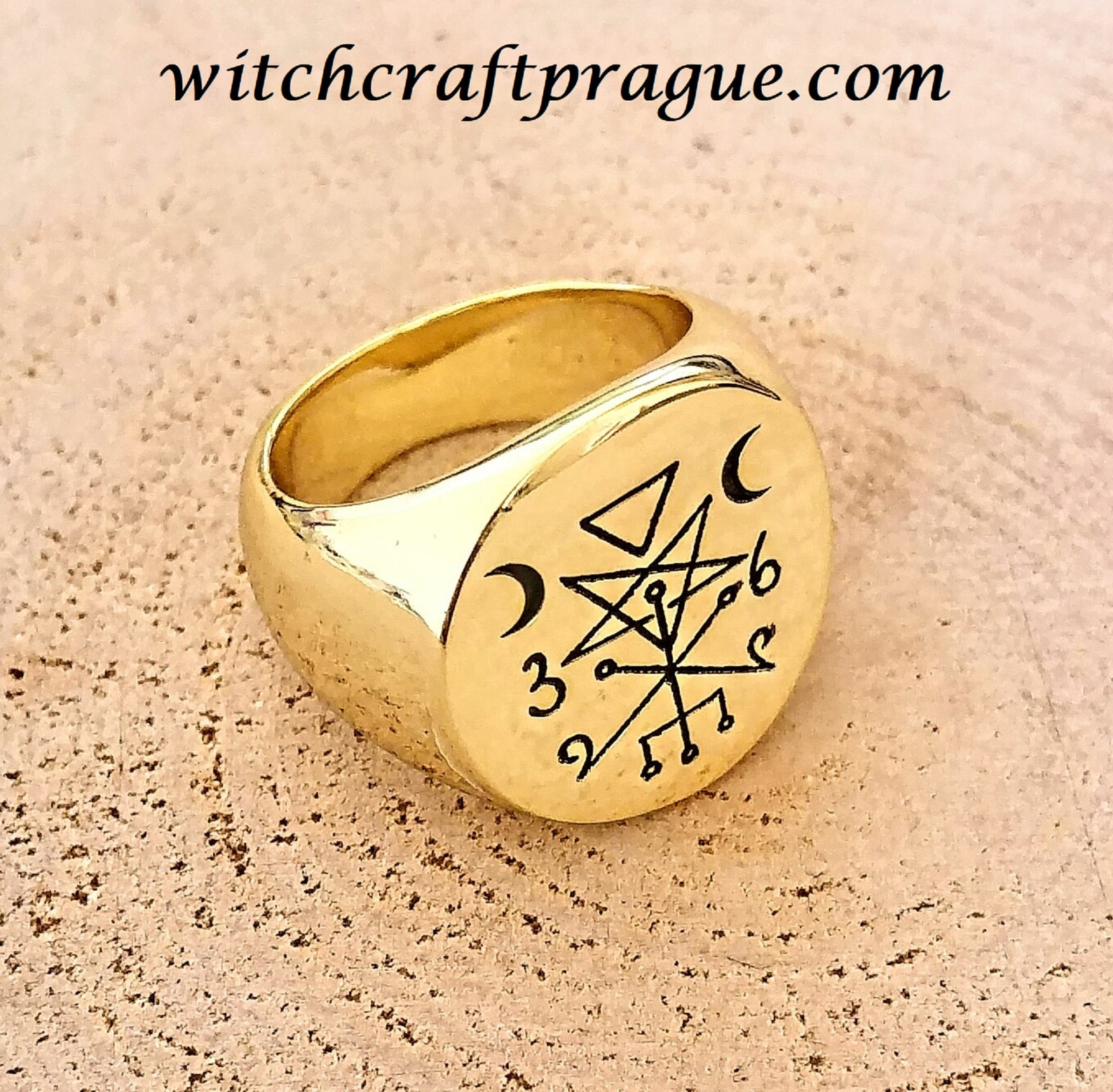 Alchemy Lilith Sigil Ring Goetia Seal Witchcraft Amulet Wicca Talisman ...