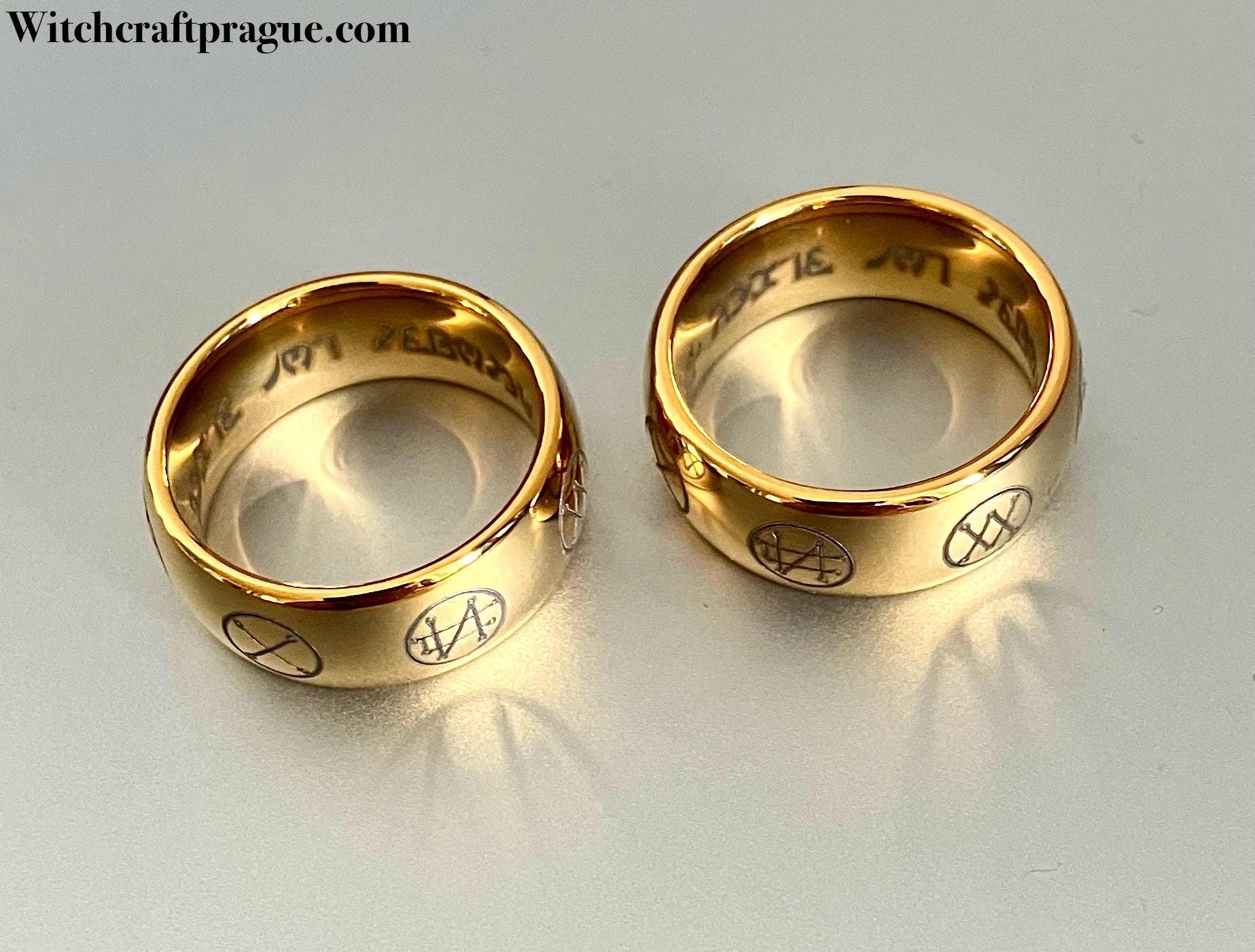 The Four Archangels Sigil Ring, Protection and Success Talisman ...