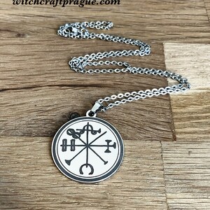 Wealth Amulet Necklace, Seal of Solomon Pendant, Occult Fortune ...