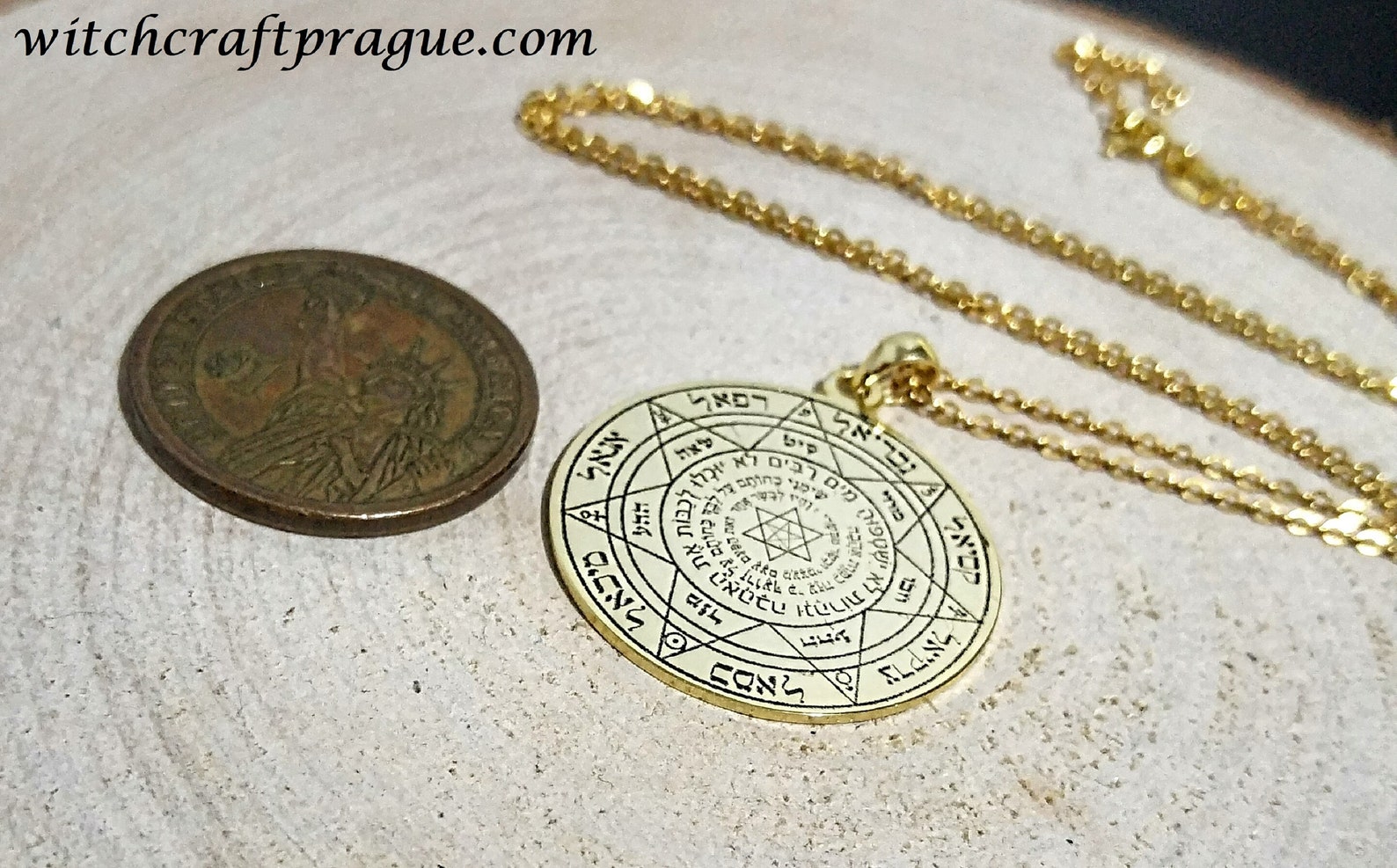 Witchcraft Archangel Amulet for Love Necklace - Etsy