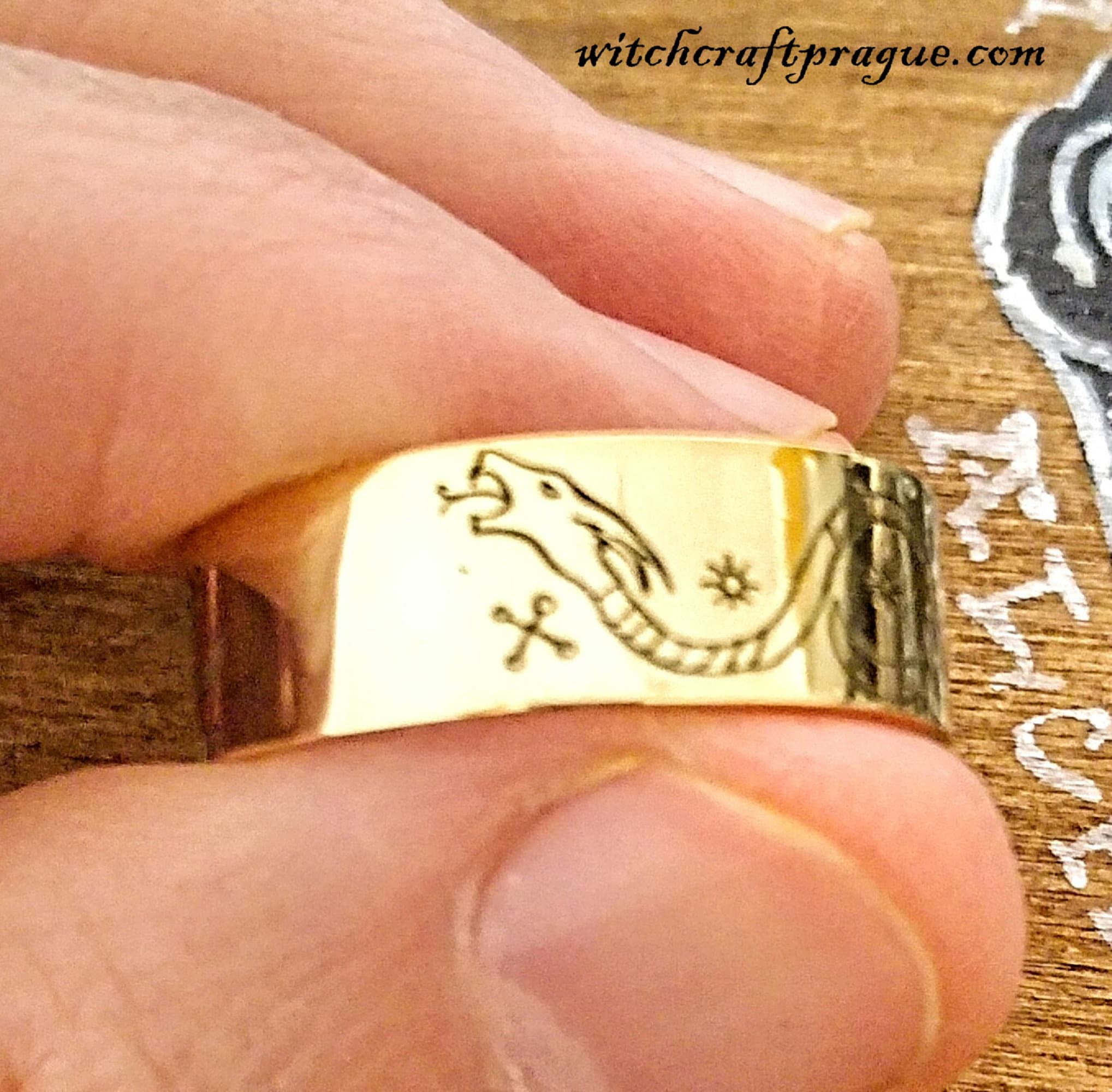 Witchcraft Ring Protection From Evil and Pain Amulet - Etsy