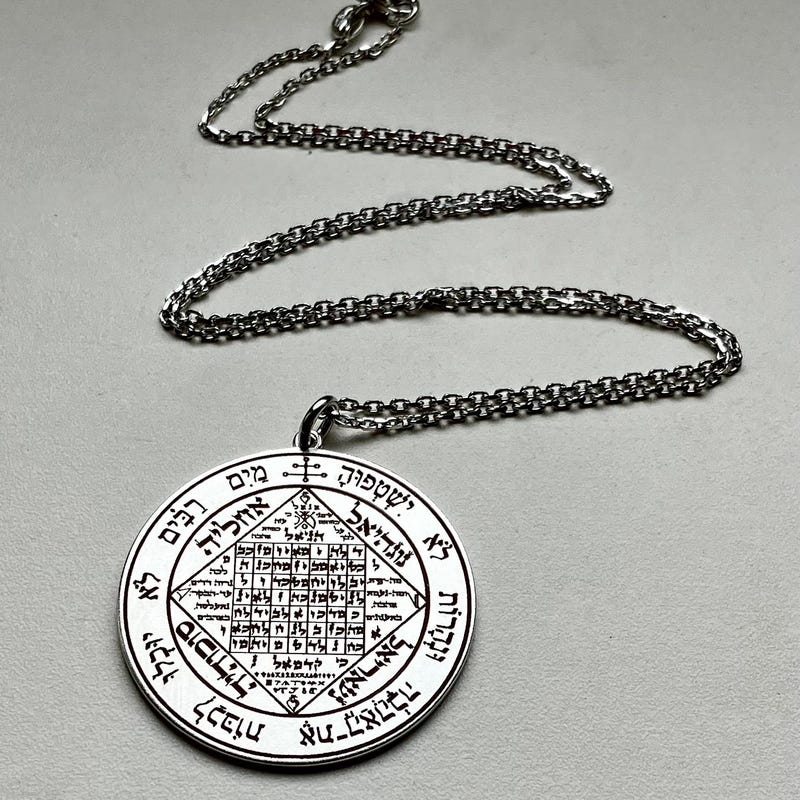 Silver Love Talisman for Men - Etsy UK
