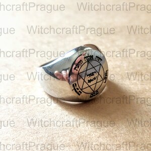 Alchemy Archangel Raphael Sigil Ring Witchcraft Amulet Wicca | Etsy