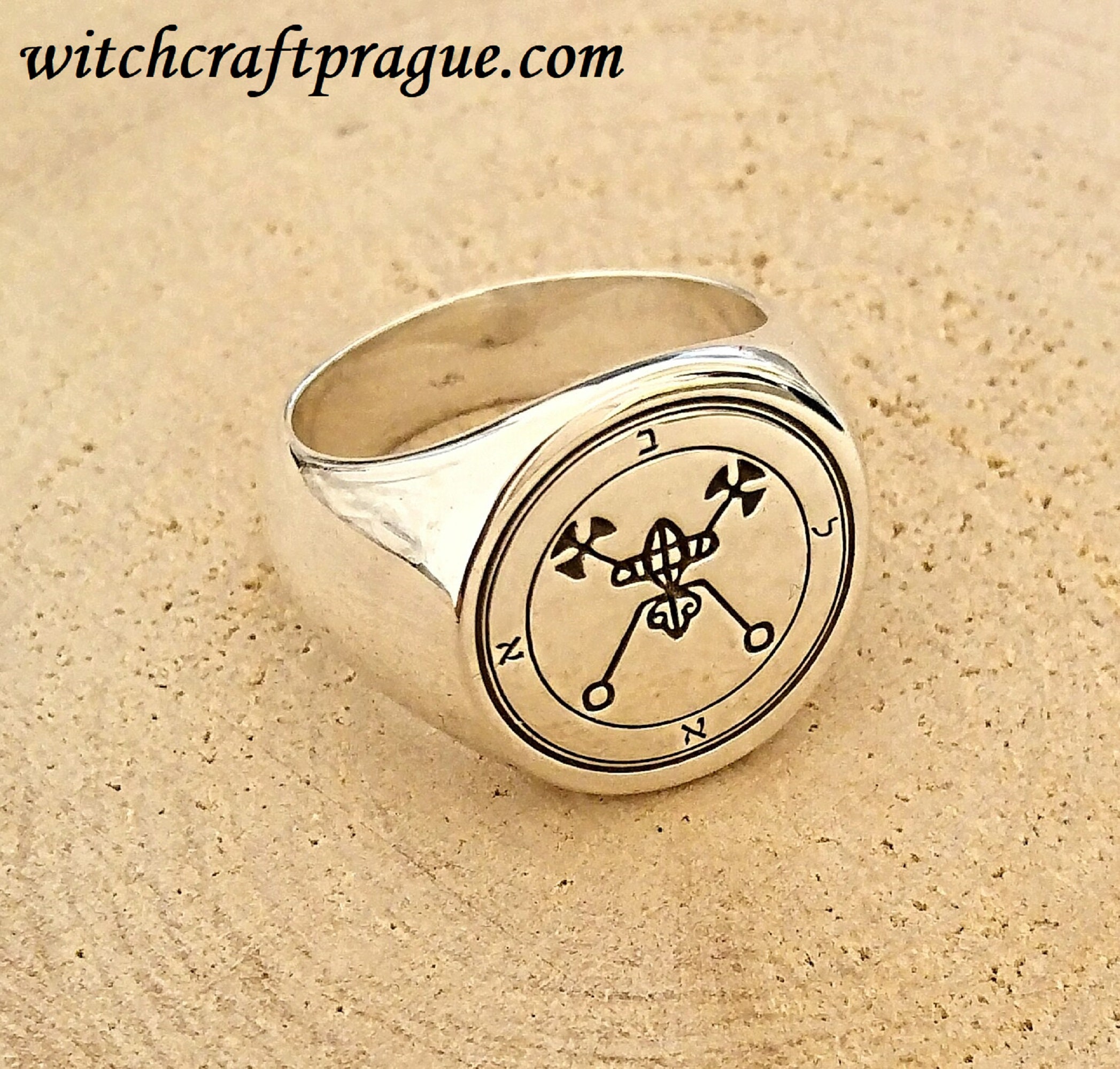 Witchcraft Goetia Bael Sigil Ring Amulet,kingsolomon Seal,demon Magic ...