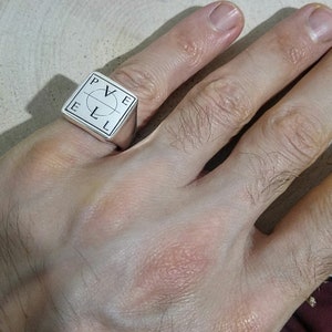 John Dee PELE Ring Enochian Amulet, Witchcraft Talisman, Success Spell ...
