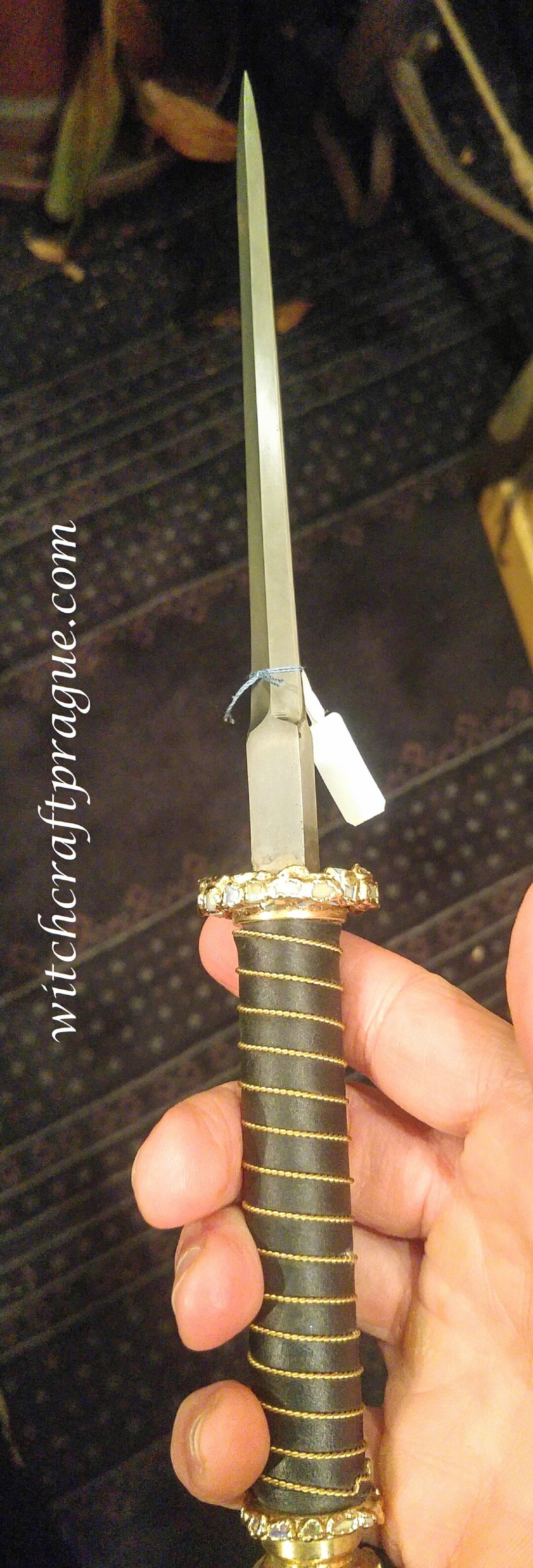 Witchcraft Ceremonial Dagger With Opal Gemstones Atheme - Etsy