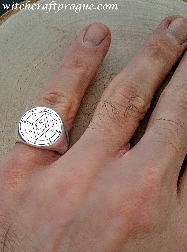 Witchcraft Aurum Ring Amulet for Wealth and Money - Etsy Canada