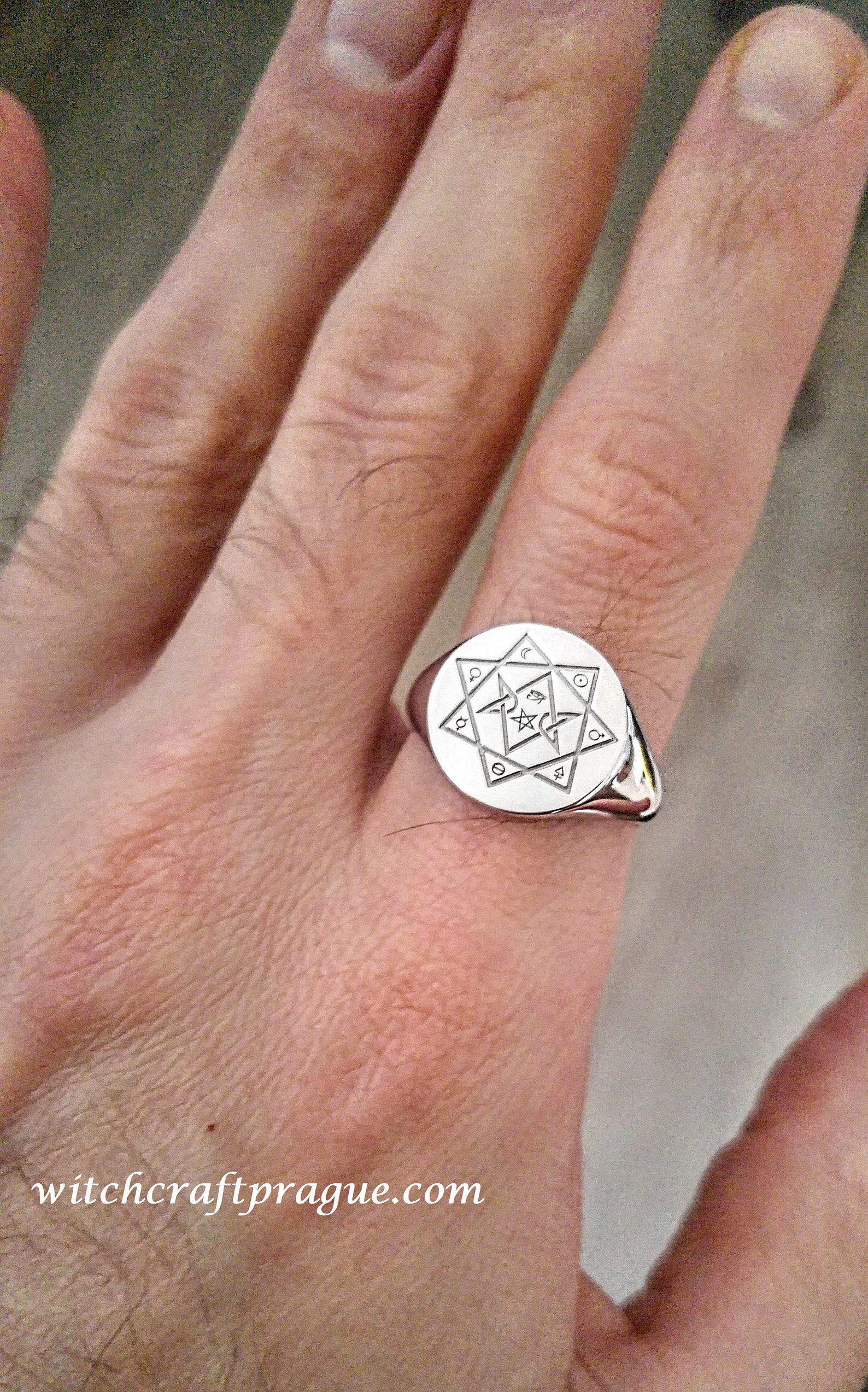 Alchemy Thelema Seal Ring Occult Amulet Witchcraft Talisman Unisex - Etsy