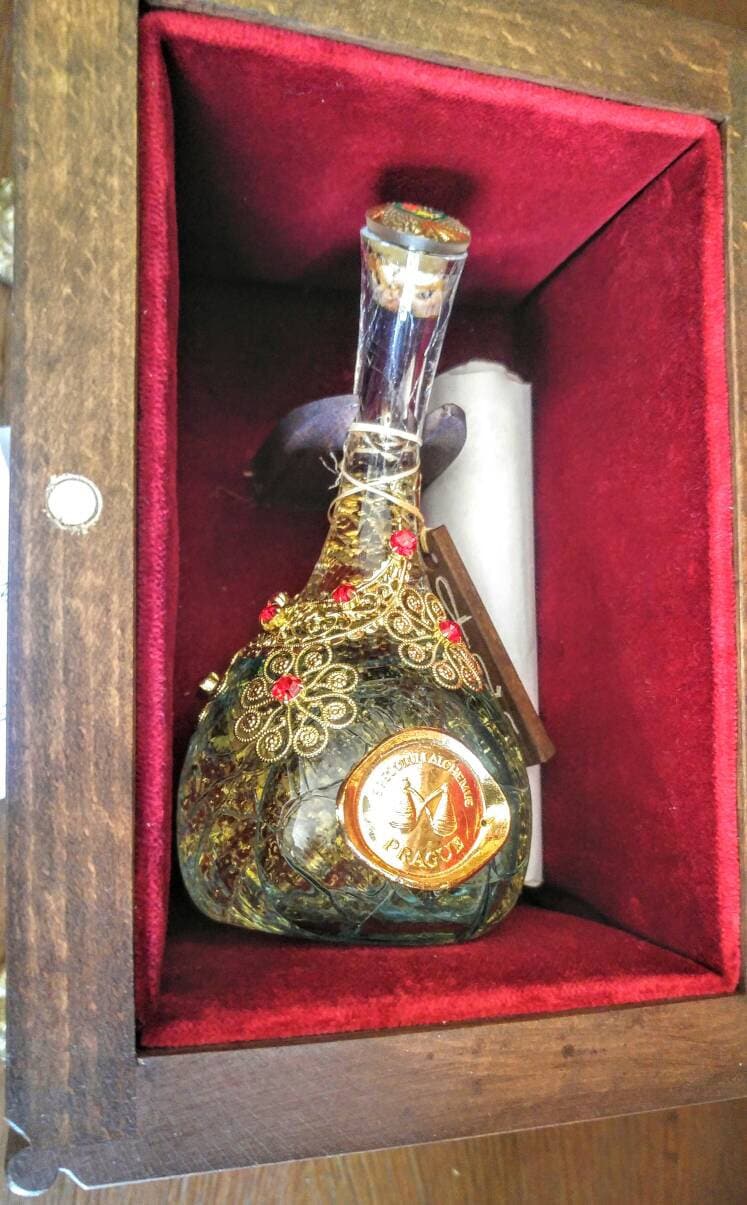 Alchemy Gold Potion Witchcraft Elixir Bottle Medieval Magic - Etsy